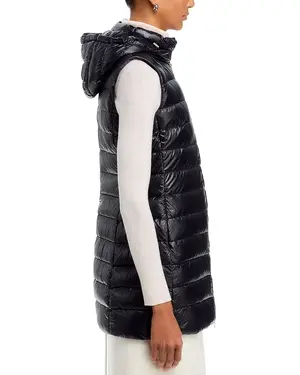 Herno Iconico Serena Ultralight Quilted Vest - Black