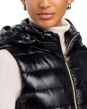 Herno Iconico Serena Ultralight Quilted Vest - Black