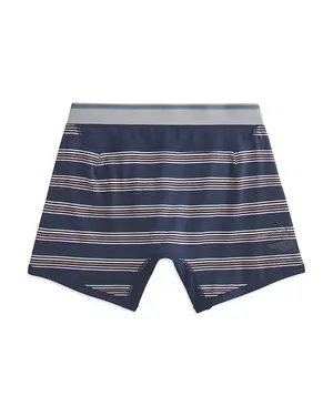 Mack Weldon 18 Hour Jersey Boxer Briefs - Navy Stripe