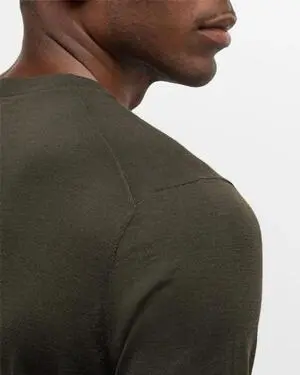 Stefano Ricci Apos;s Cashmere Crewneck T-shirt - Black