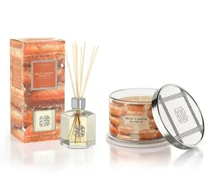 HOMEWORX BY SLATKIN + CO. Reed Diffuser & Candl E Set- Fall - One-color