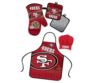 MOJO LICENSING Mojo Nfl Apron & Oven Mitt Set - One-color