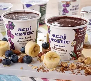 ACAI EXOTIC 8oz Acai & Granola Smoothie Bowls - One-color