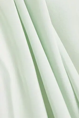 Tibi Cape-effect Silk Crepe De Chine Midi Dress