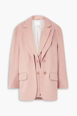 Tibi Layer Liam Wool-blend Blazer