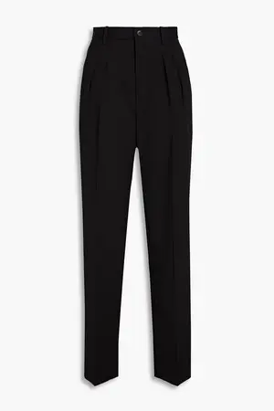 NILI LOTAN Wool Straight-leg Pants