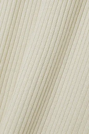Arch4 Viola' Ribbed Silk And Cashmere Blend Maxi Dress