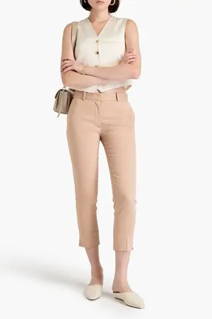 JOSEPH Cropped Slim-leg Pants