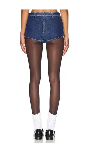 Lioness Halston Briefs In Denim-dark