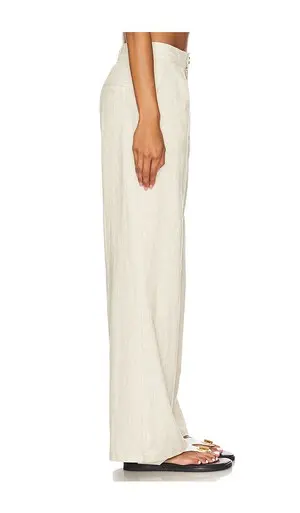 SNDYS. Hale Linen Pants - Natural