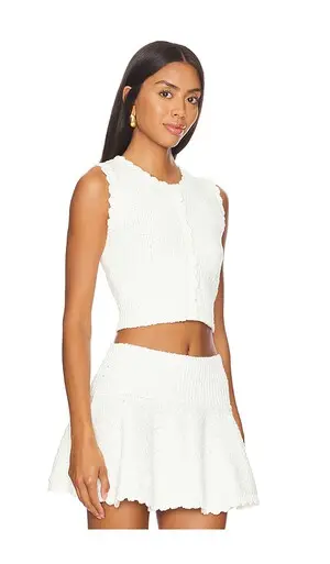 Majorelle Pippa Vest - Ivory