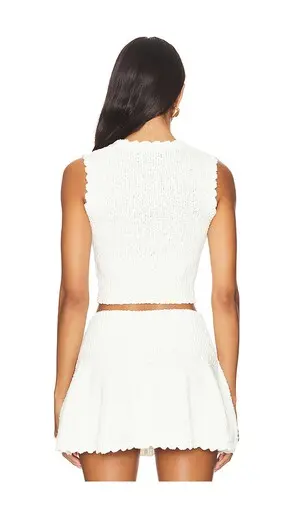 Majorelle Pippa Vest - Ivory