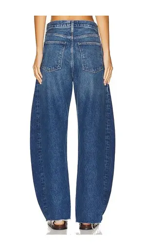 AGOLDE Luna Pieced High-rise Jeans - Split