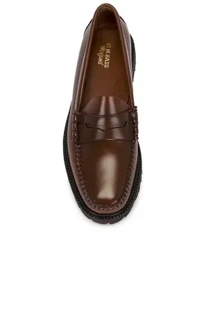 G.H.BASS Larson Lug Weejun Loafer - Whiskey