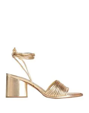 AeydĒ Metallic Leather Sandals
