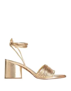 AeydĒ Metallic Leather Sandals