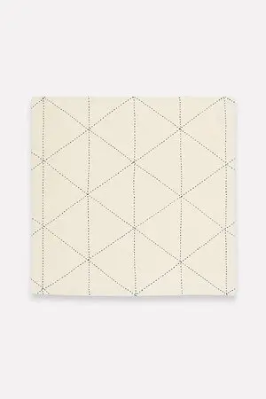 ANCHAL Graph Embroidered Napkins Set Of 2 - Bone