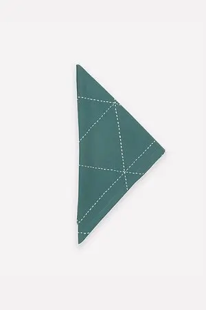 ANCHAL Graph Embroidered Napkins Set Of 2