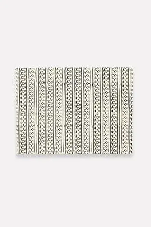 ANCHAL Graphic Block Print Placemats Set Of 2