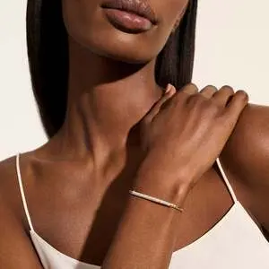 John Hardy Jh Essential Pavé Bracelet - Gold