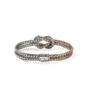 John Hardy Love Knot Bracelet In Rose Gold And
