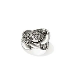 John Hardy Crossover Chain Motif Ring