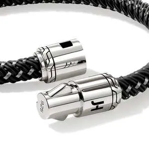John Hardy Cord Bracelet - Sterling Silver