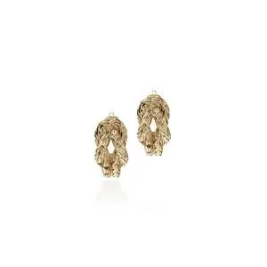 John Hardy Love Knot Hoop Earring 13mm - Gold