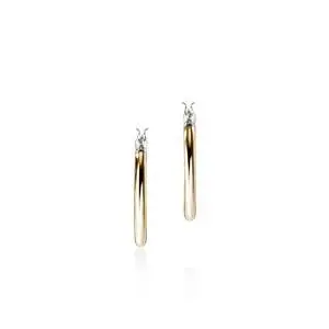 John Hardy Essential Hoop Earrings - Sterling Silver