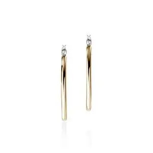 John Hardy Jh Essential Hoop Earrings - Sterling Silver