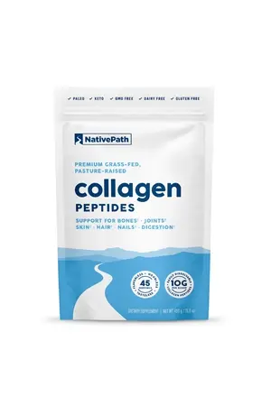 NATIVEPATH Collagen Peptides Protein - White