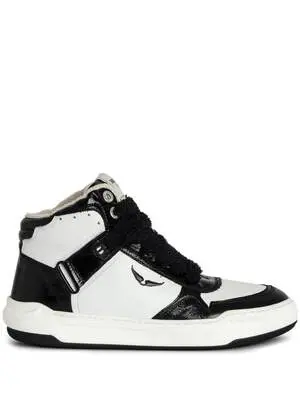 Zadig&Voltaire Wings High-top Sneakers - Black