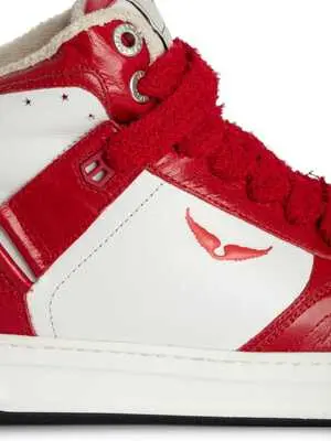 Zadig&Voltaire Wings High-top Sneakers - Red