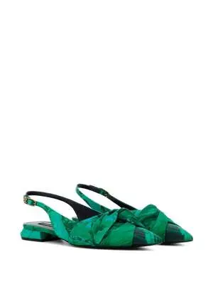 Roberto Cavalli Le Pettegole Slingback Pumps