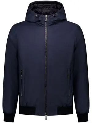 MOORER Oniri-ll Hooded Jacket - Blue