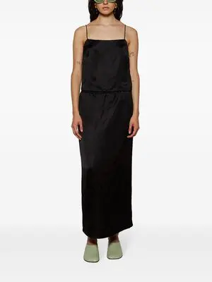 Wardrobe.NYC Sleeveless Satin Top