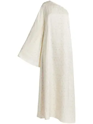 ROTATE BY BIRGER CHRISTENSEN Printed One-shoulder Maxi Dress