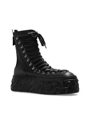 Agl Lace-up Leather Boots