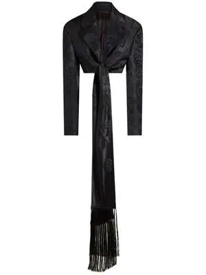 Etro Jacquard Cropped Jacket