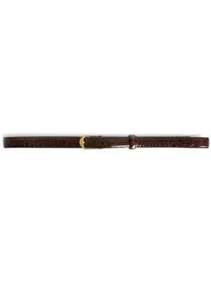 ZADIG&VOLTAIRE Zadig&Voltaire 20mm Crocodile-Embossed Belt