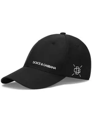 Dolce & Gabbana Logo-print Baseball Cap - Black