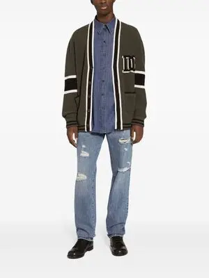 Dolce & Gabbana Intarsia-knit Cardigan