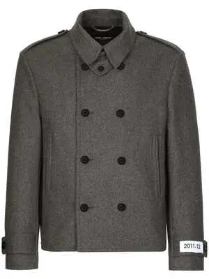 Dolce & Gabbana Pea Coat Coats For Men
