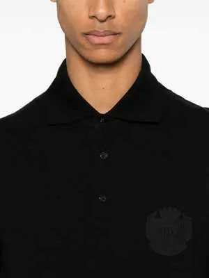 Dolce & Gabbana Logo-embroidered Cotton Polo Shirt