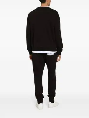 Dolce & Gabbana Logo-patch Drawstring-waist Track Pants