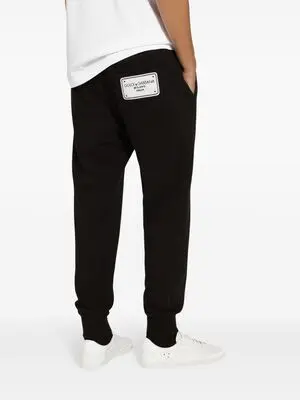 Dolce & Gabbana Logo-patch Drawstring-waist Track Pants