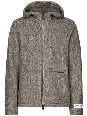 Dolce & Gabbana Hooded Zip-up Jacket