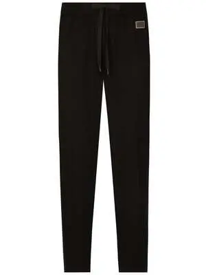 Dolce & Gabbana Logo-tag Drawstring-waist Trousers