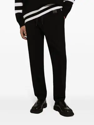 Dolce & Gabbana Logo-tag Drawstring-waist Trousers