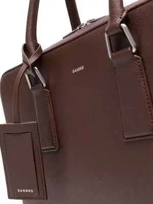 Sandro Logo-print Briefcase